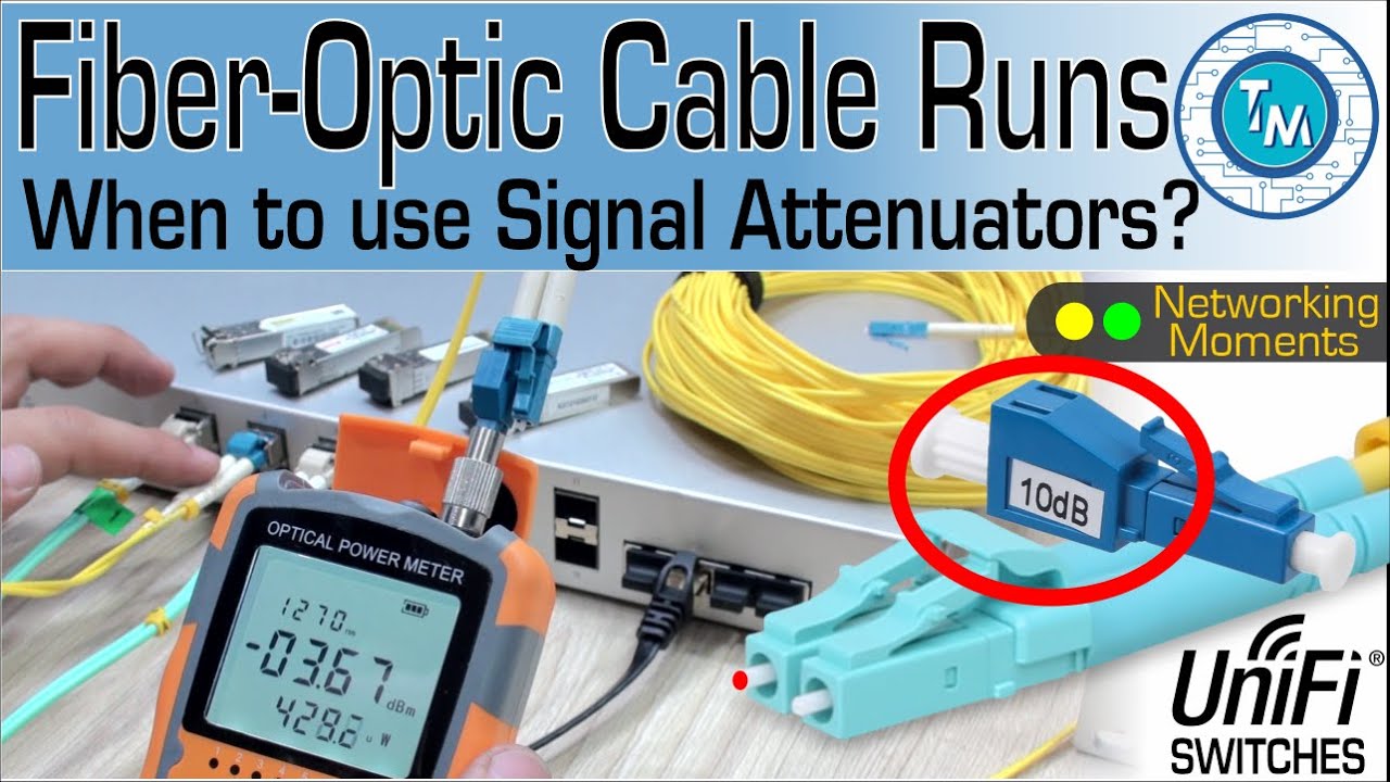 Fiber-Optic signal strength. When is it necessary to use attenuators ...