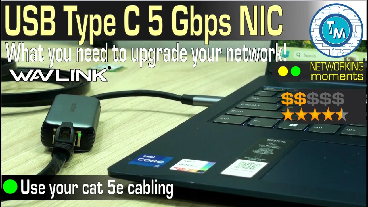 5 Gigabit per second with type C ethernet adapters - What you need for ...
